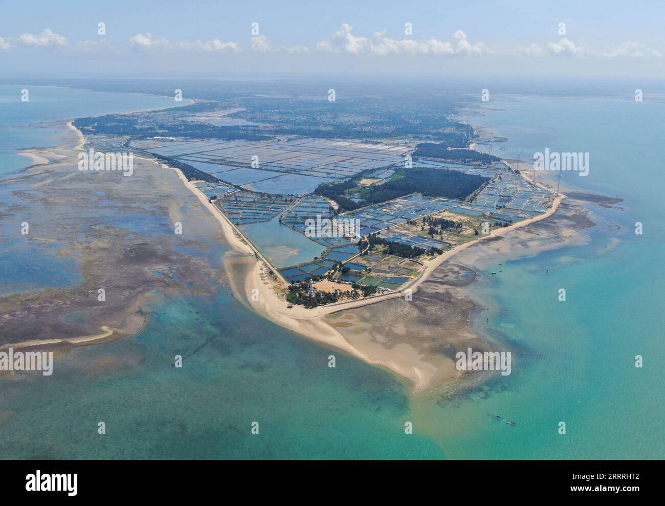 230530 -- ZHANJIANG, May 30, 2023 -- This aerial photo taken on May 27 ...