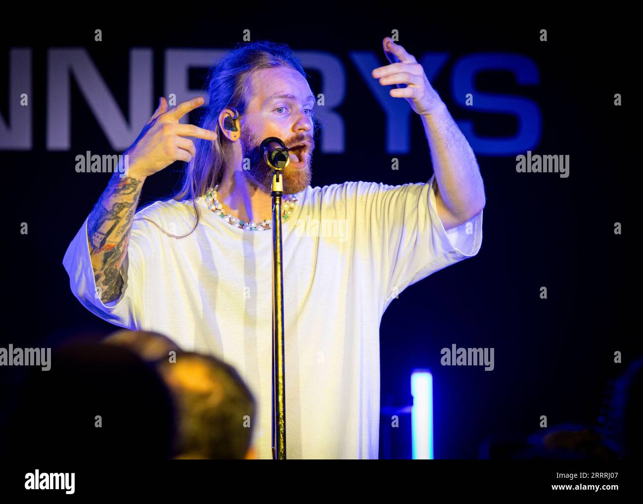 Sam Ryder (UK Eurovision entrant) playing an intimate gig at Chinnerys ...