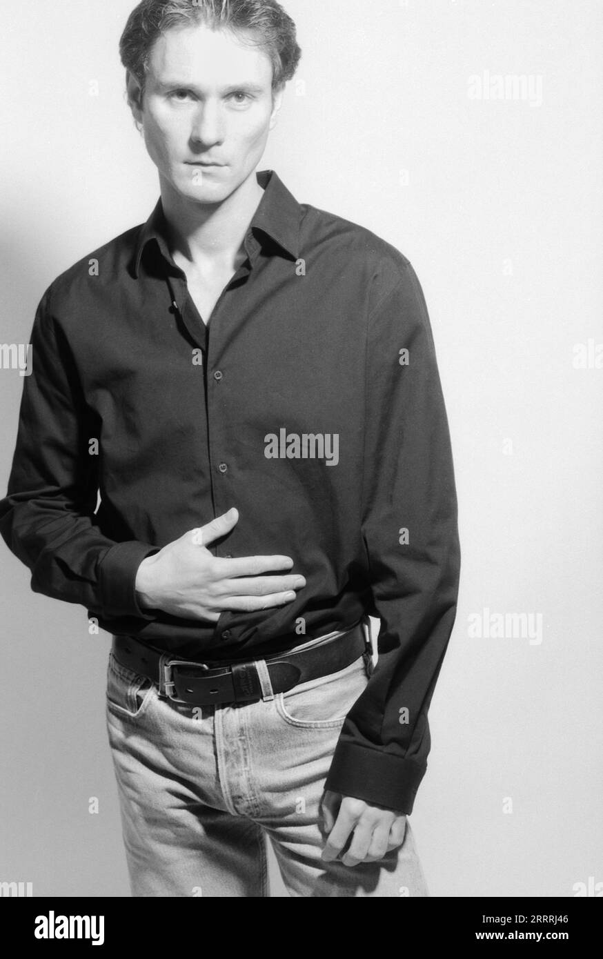 Alexander Reed, deutscher Schauspieler, bei einem Fotoshooting im ...