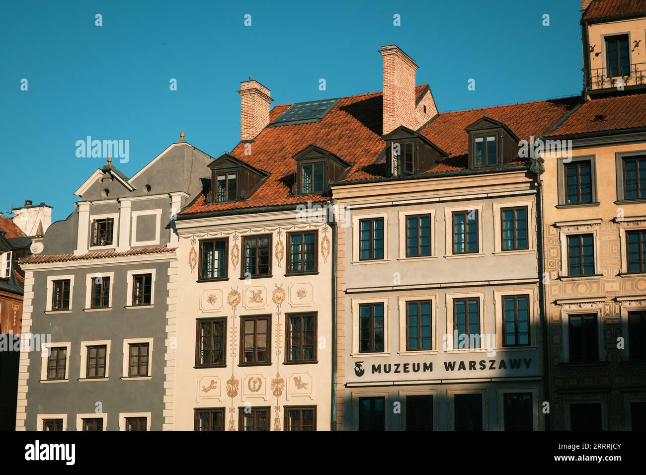 Museum of Warsaw, at Old Town Market Square in Warsaw, Poland Stock ...