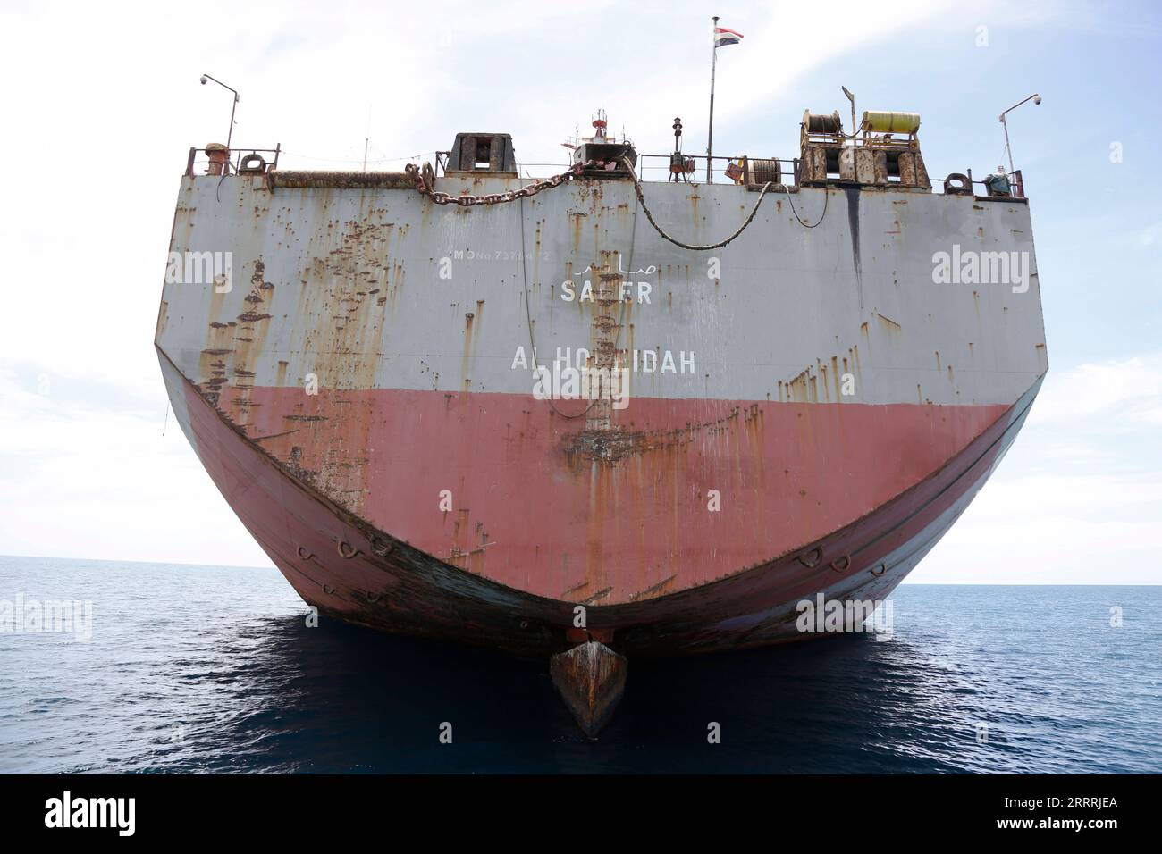 230530 -- HODEIDAH YEMEN, May 30, 2023 -- The FSO Safer vessel is seen ...