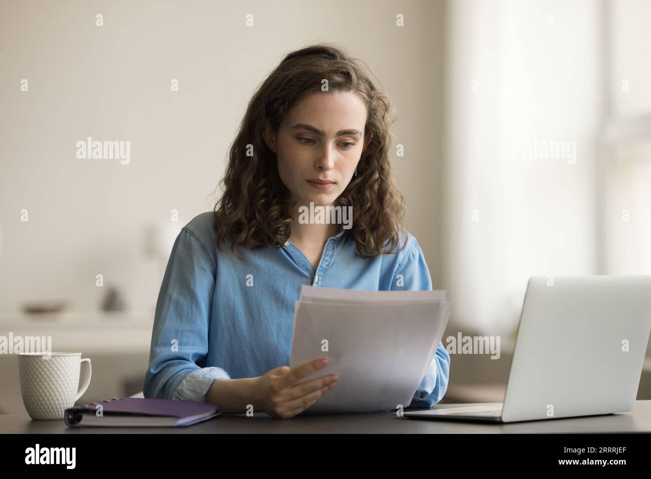 Professional woman in home office hi-res stock photography and images ...