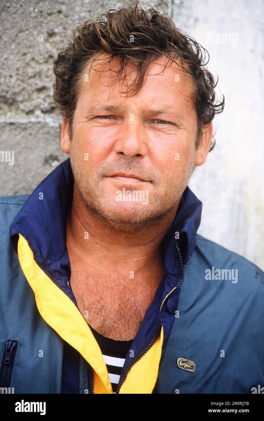 Walter Plathe, deutscher Film- und Theaterschauspieler, im Urlaub in ...