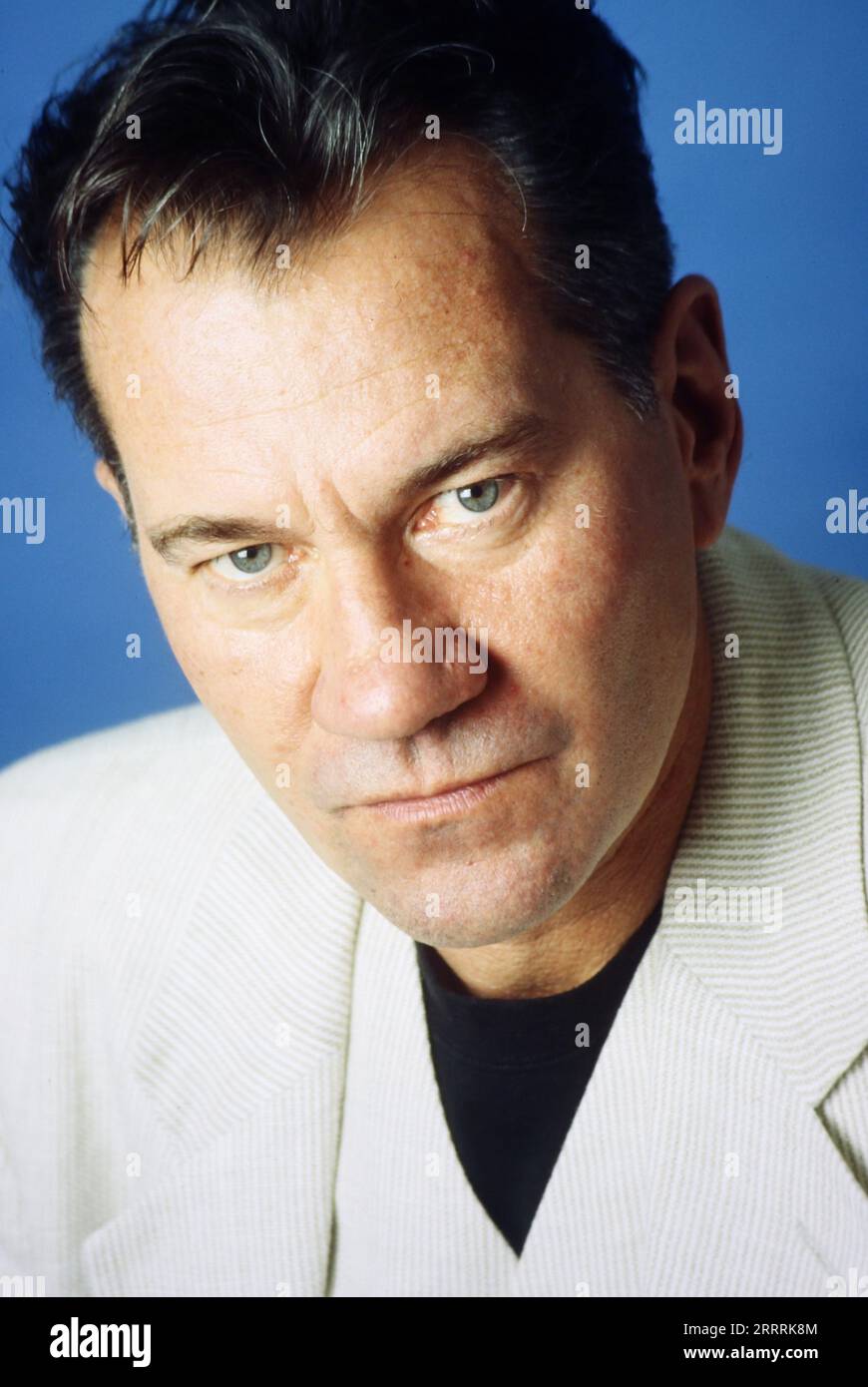 Manfred Lehmann, deutscher Schauspieler und Synchronsprecher, in Jeans ...