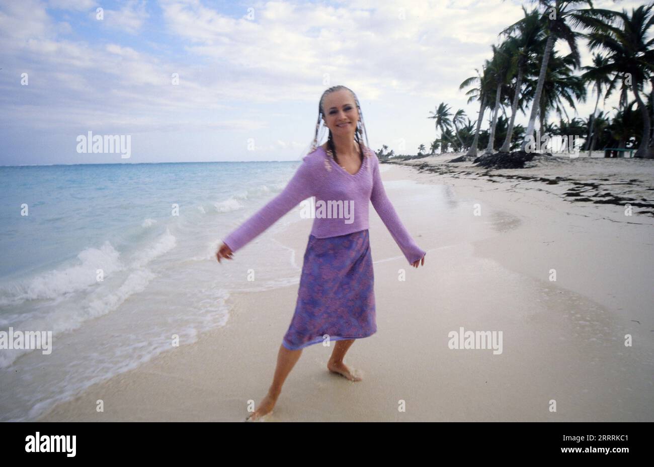 Deutsche Schlagersängerin und ESC Gewinnerin 1982 Nicole bei einem ...