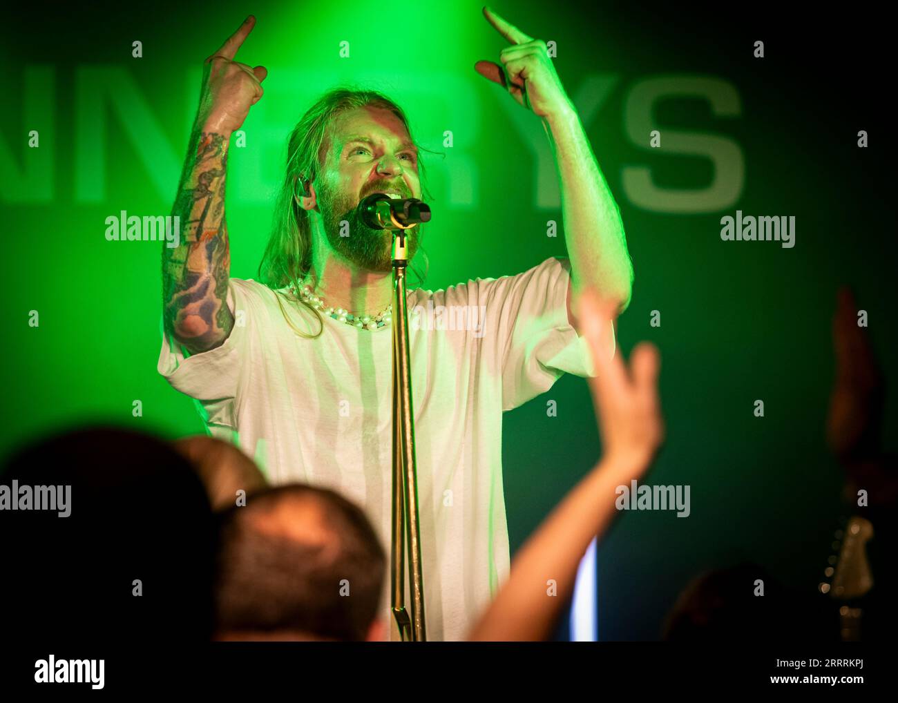 Sam Ryder (UK Eurovision entrant) playing an intimate gig at Chinnerys ...