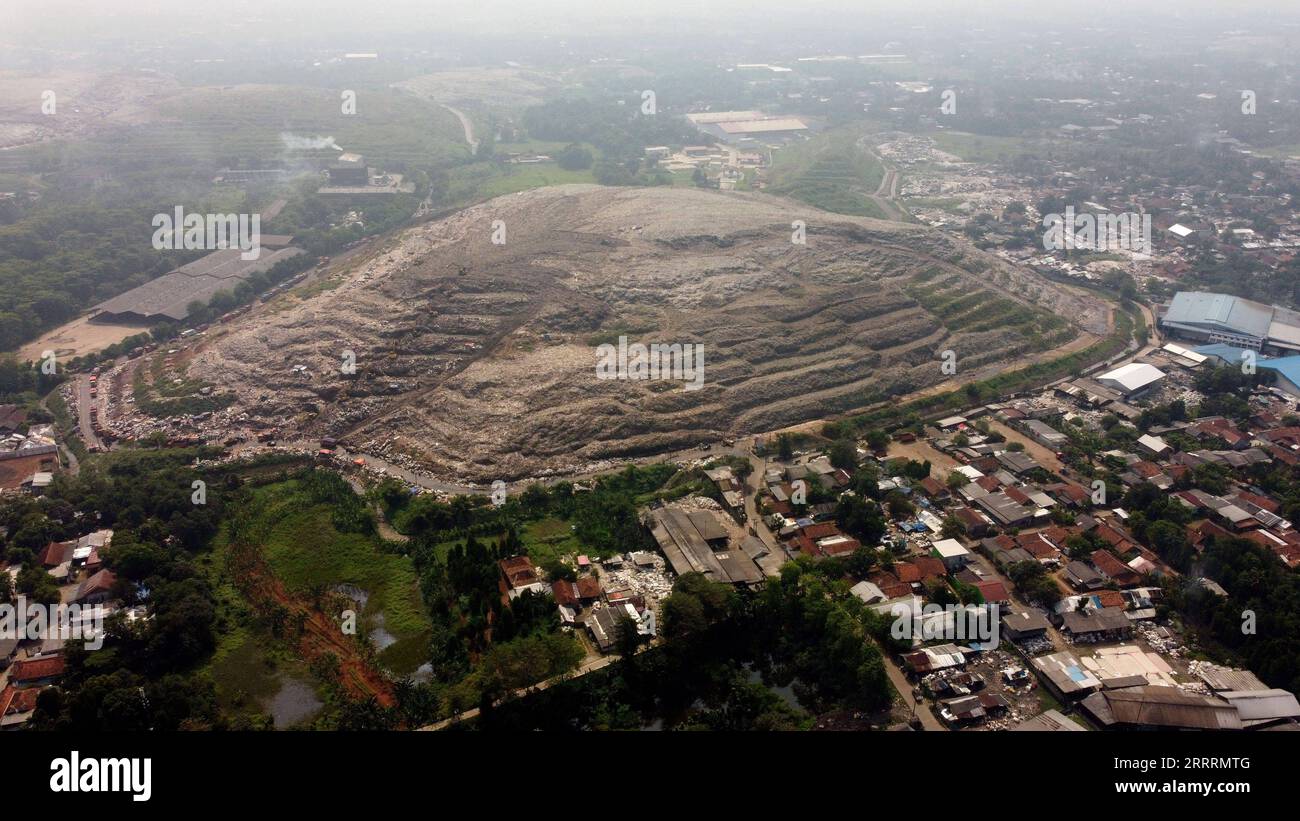 230605 -- BEKASI, June 5, 2023 -- This aerial photo taken on June 5 ...