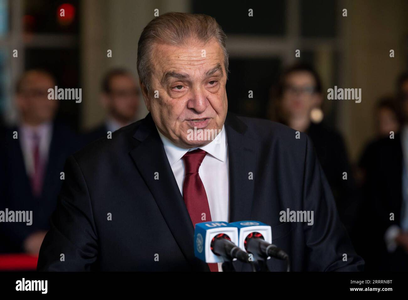 230606 -- UNITED NATIONS, June 6, 2023 -- Amar Bendjama, Algeria s ...