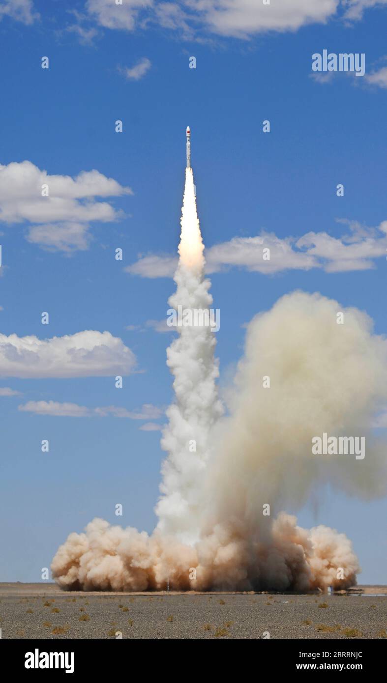 China, Raktenstart in Jiuquan 230607 -- JIUQUAN, June 7, 2023 -- A ...