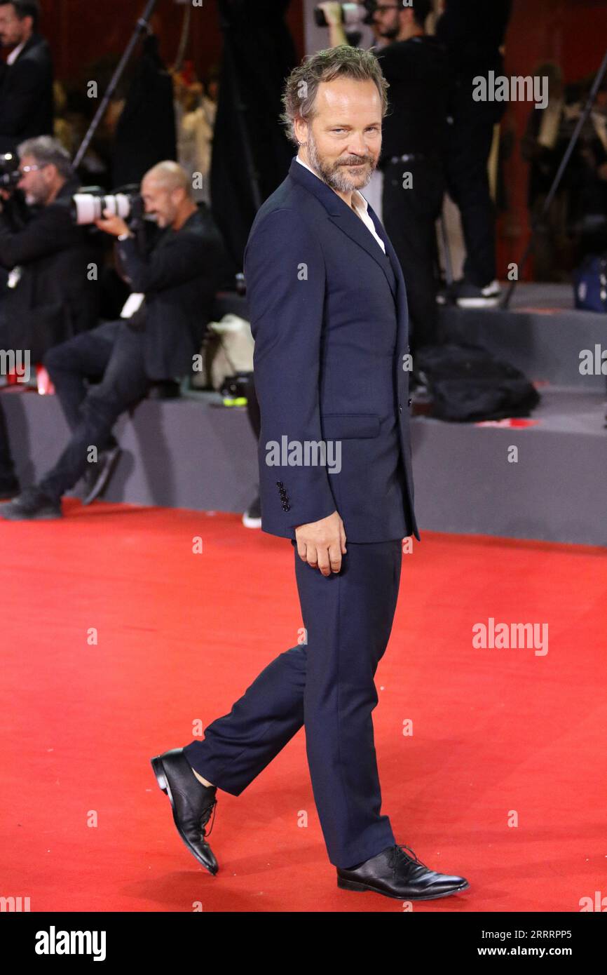 Italy, Lido di Venezia, September 08, 2023: Peter Sarsgaard attends a ...