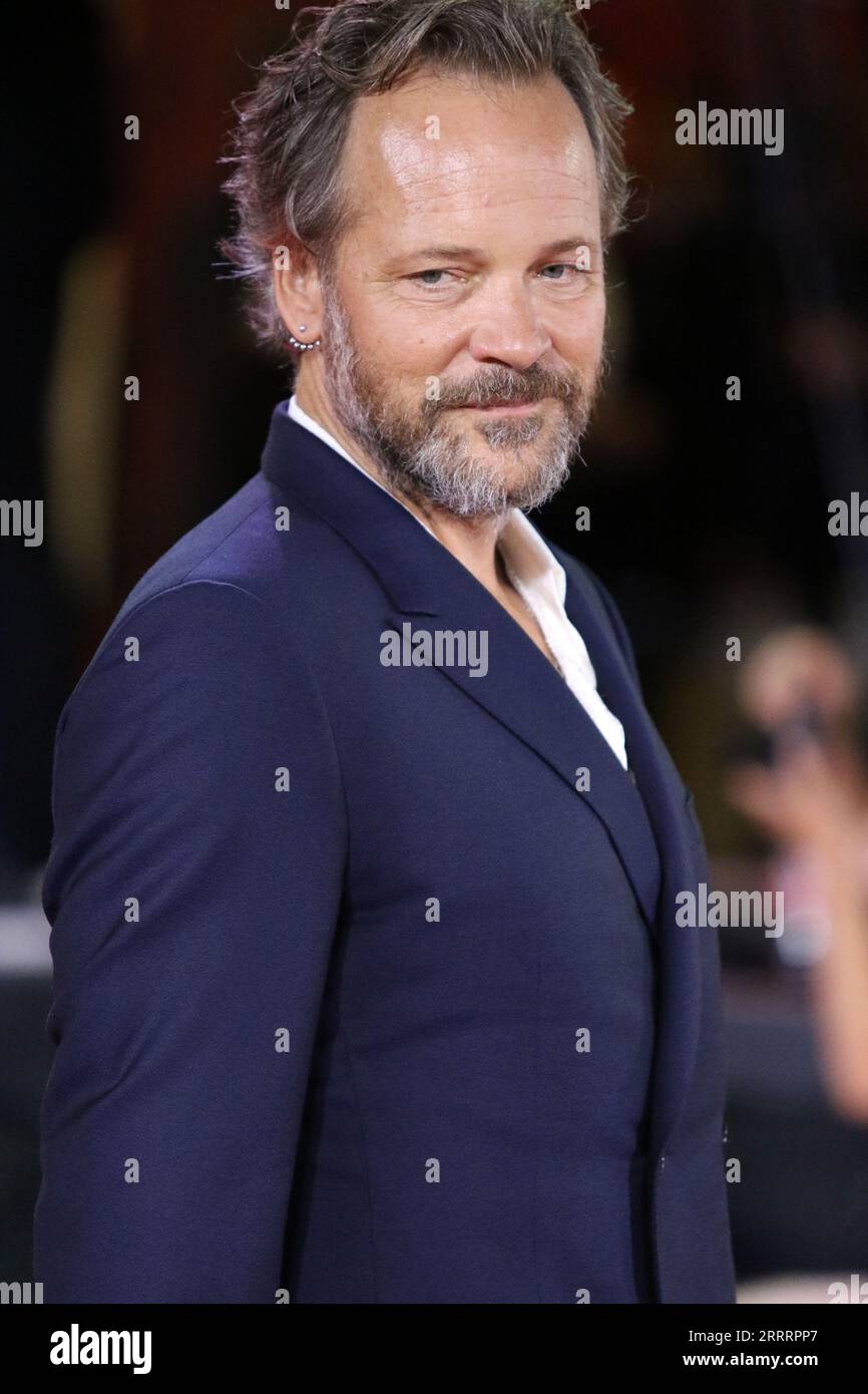 Italy, Lido di Venezia, September 08, 2023: Peter Sarsgaard attends a ...