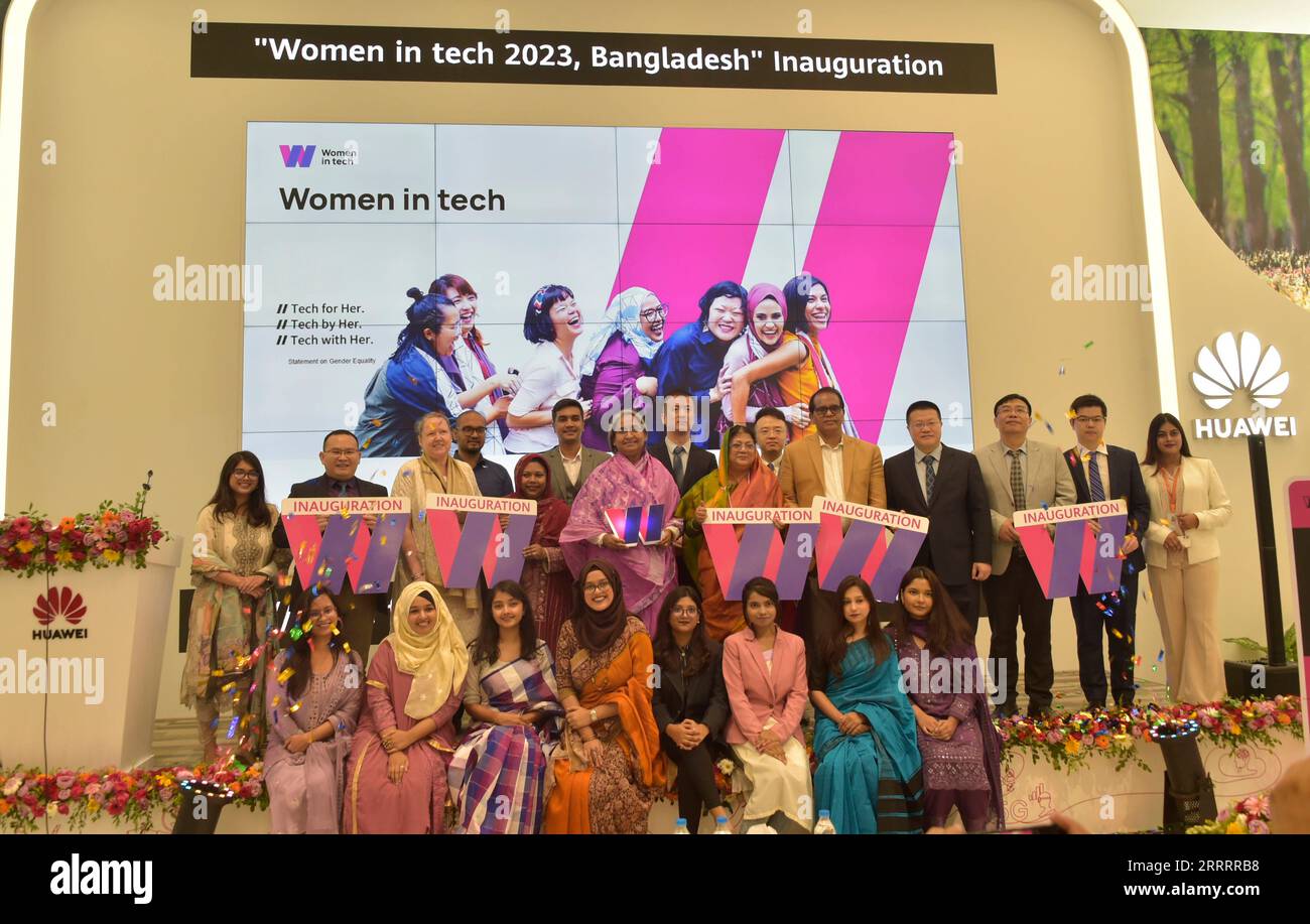 230612 -- DHAKA, June 12, 2023 -- This photo taken on June 10, 2023 shows the launching ceremony ...