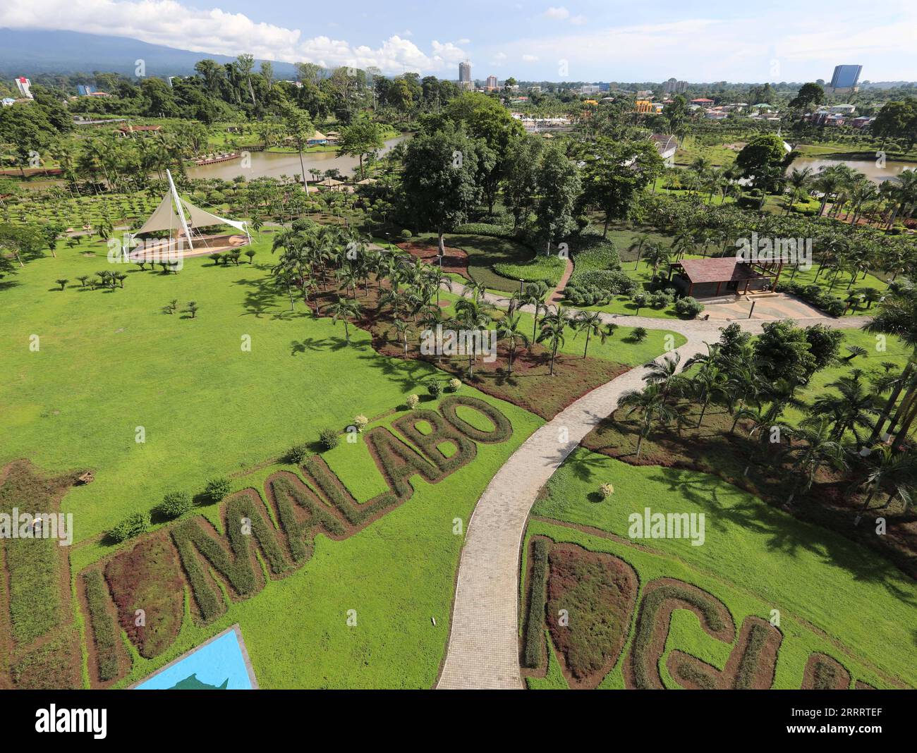 230614 -- MALABO, June 14, 2023 -- This photo taken on June 12, 2023 ...
