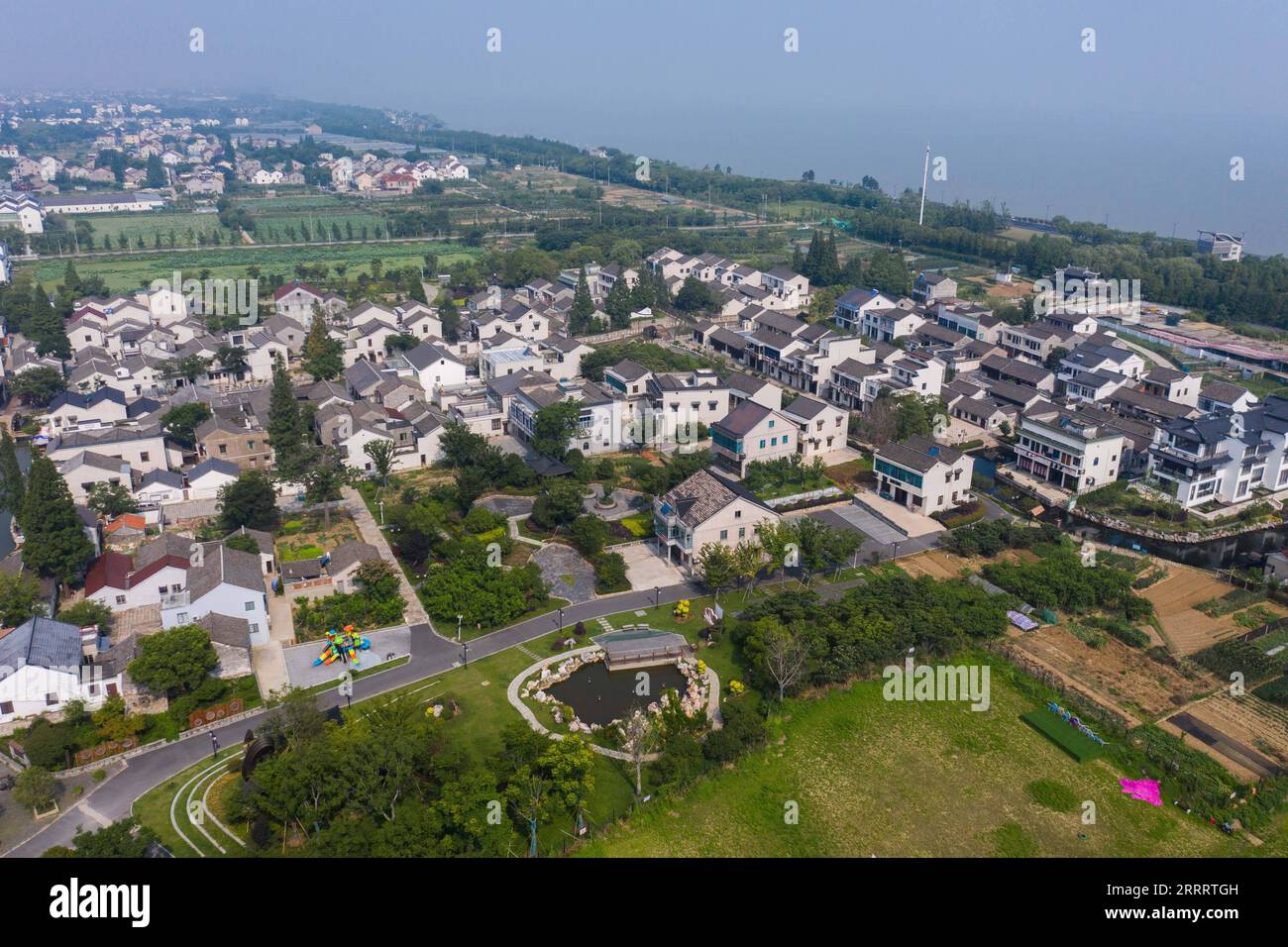 230614 -- HUZHOU, June 14, 2023 -- This aerial photo taken on June 14 ...