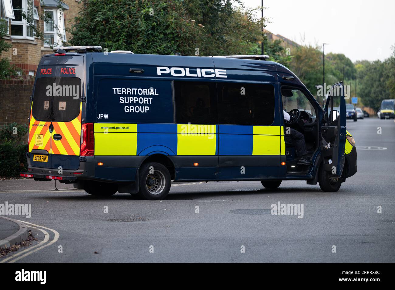 Police in the Chiswick area in west London as the hunt for terror ...