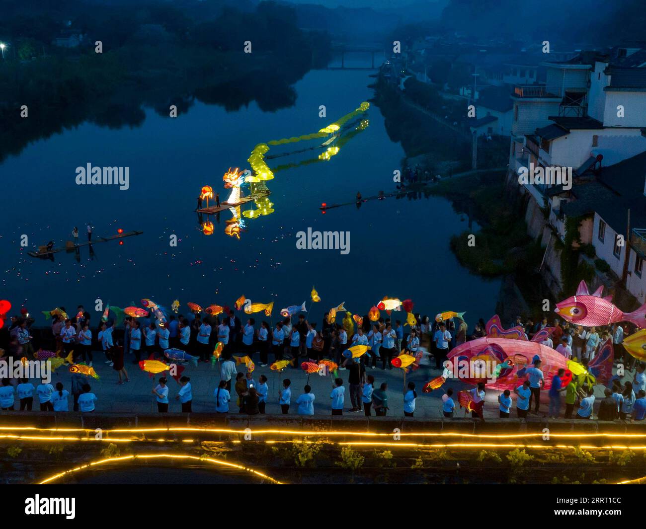 230621 -- NINGGUO, June 21, 2023 -- This aerial photo taken on June 16 ...