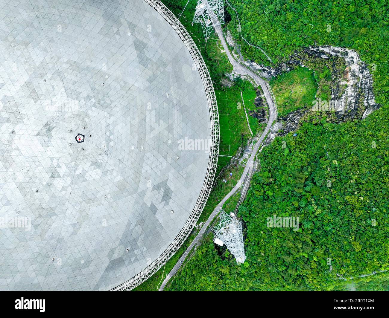 230623 -- PINGTANG, June 23, 2023 -- This aerial photo taken on June 22 ...