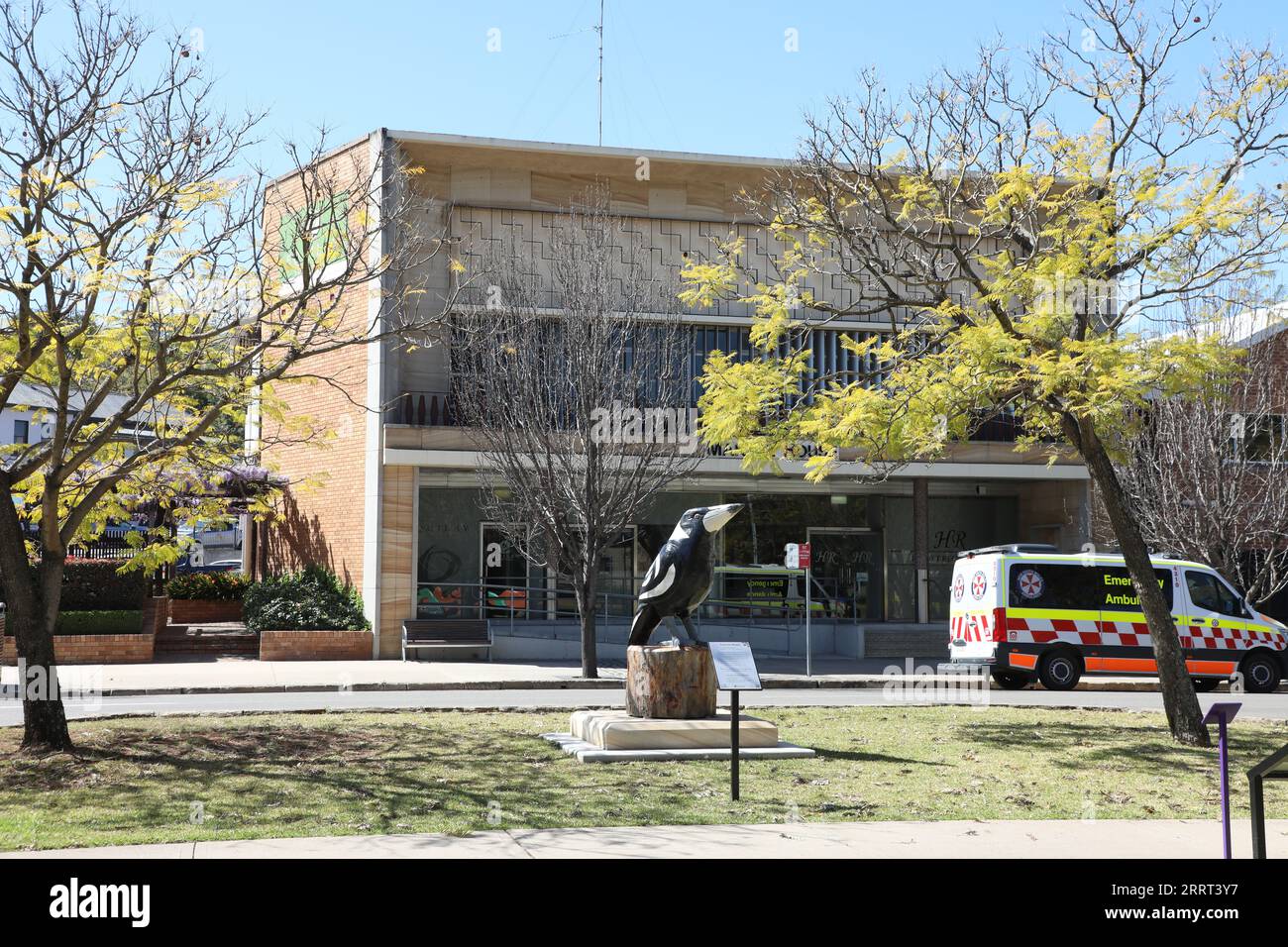The Big Magpie Statue in Muswellbrook, New South Wales, Australia Stock ...