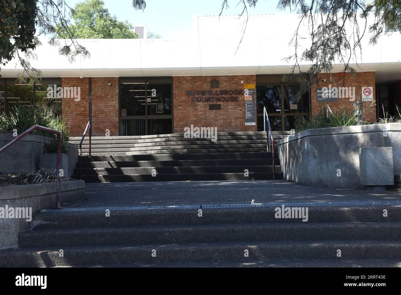 Muswellbrook Courthouse, Muswellbrook, New South Wales, Australia Stock ...