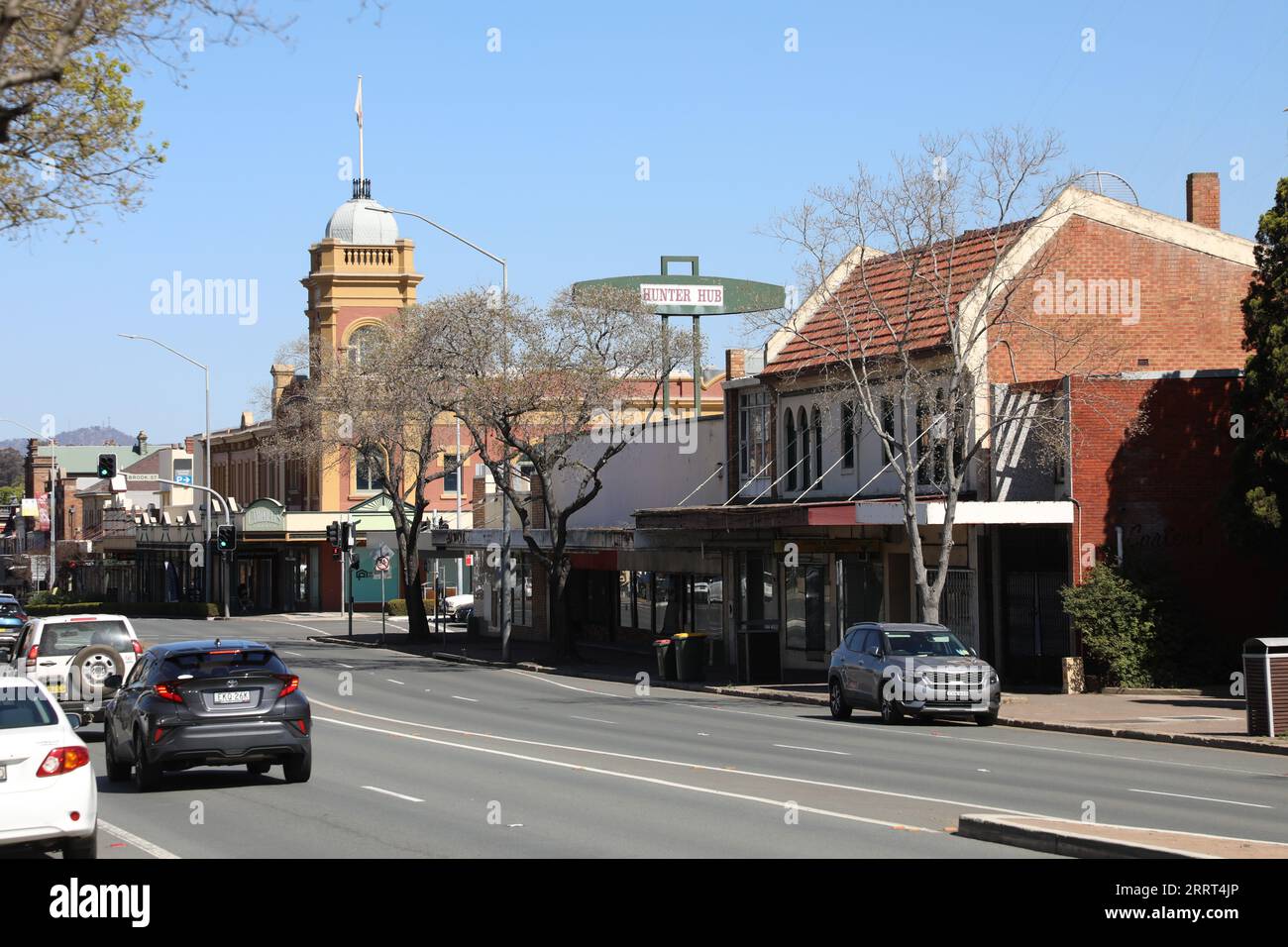 Bridge Street, New England Highway, Muswellbrook, New South Wales ...
