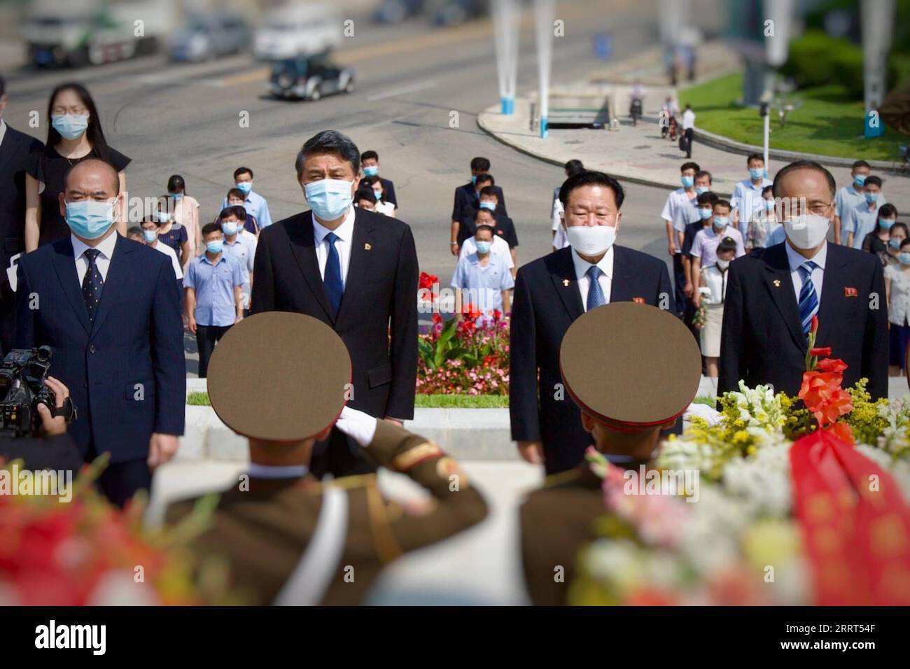 230630 -- PYONGYANG, June 30, 2023 -- Choe Ryong-hae 2nd R, member of ...