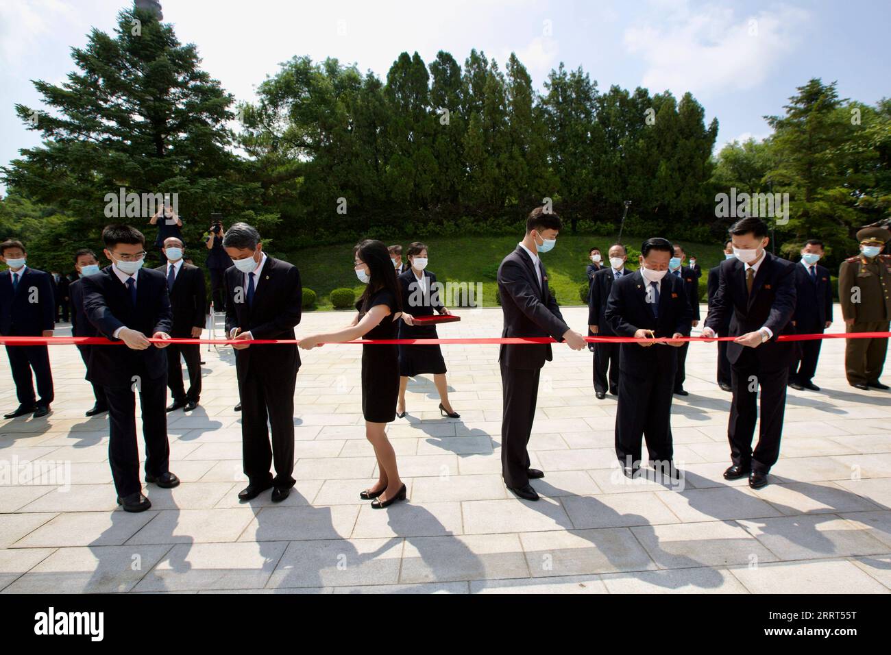 230630 -- PYONGYANG, June 30, 2023 -- Choe Ryong-hae 2nd R, member of ...