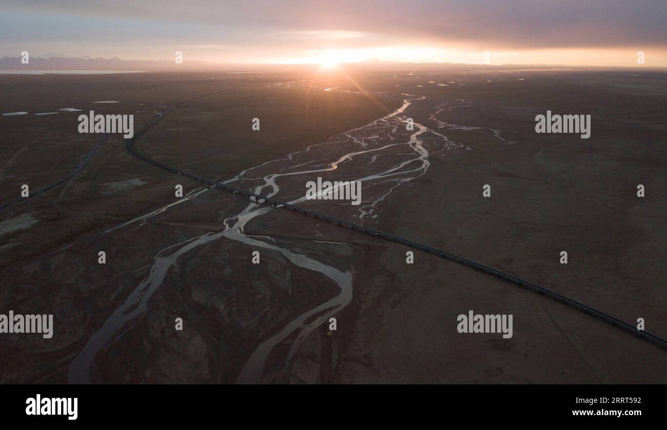 230630 -- GOLMUD, June 30, 2023 -- This aerial photo taken on June 16 ...