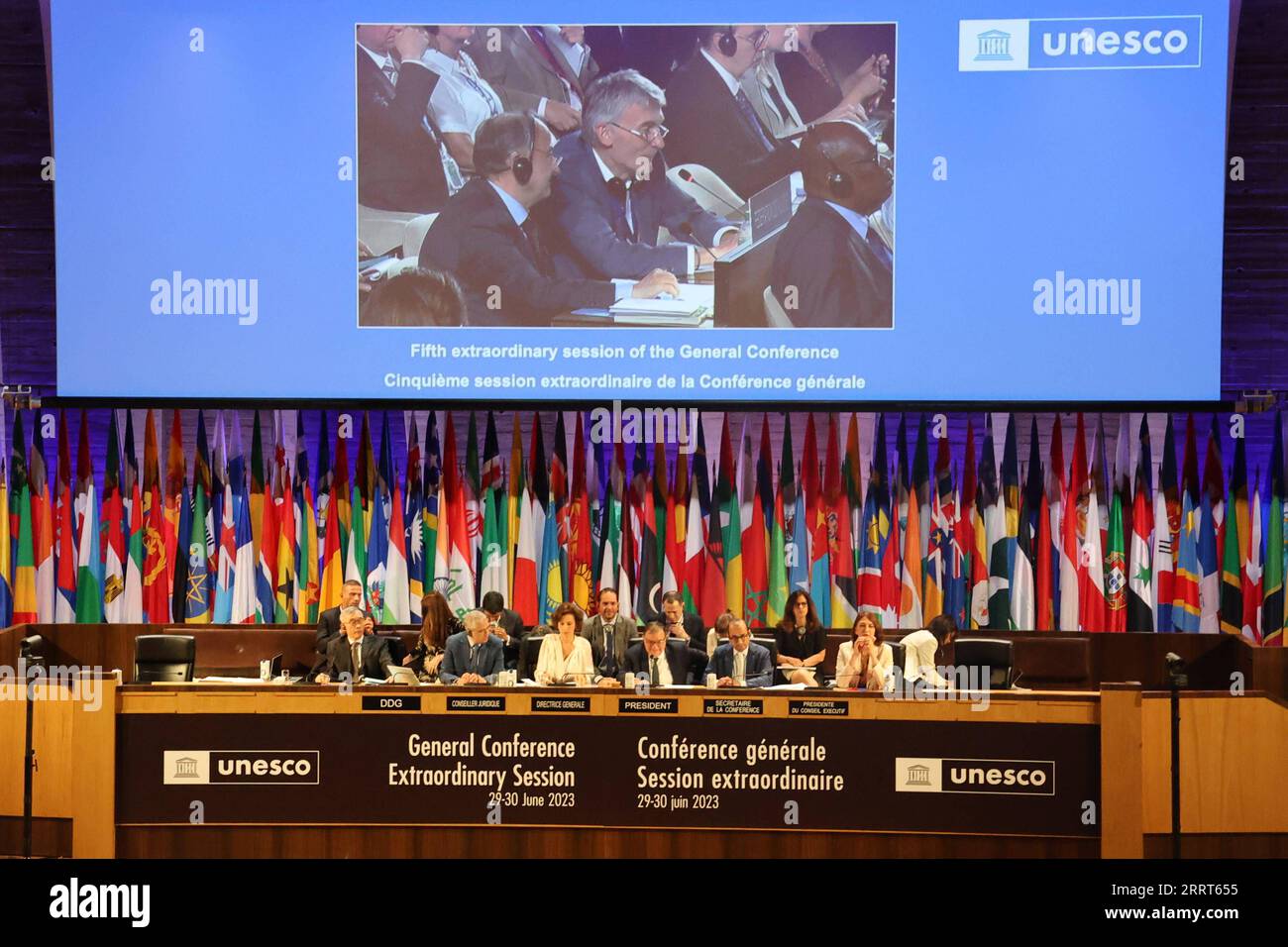 230701 -- PARIS, July 1, 2023 -- An Extraordinary Session of the ...
