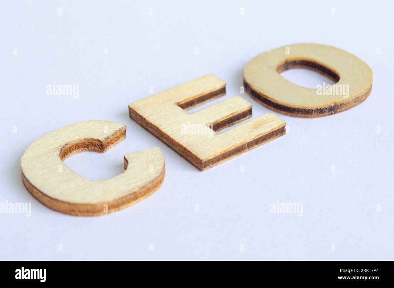 CEO text representing Chief Executive Officer on white cover background ...