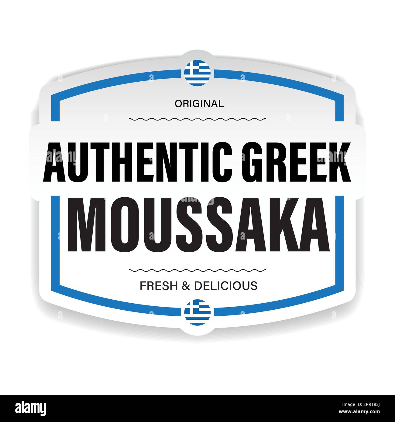 Musaka Stock Vector Images - Alamy