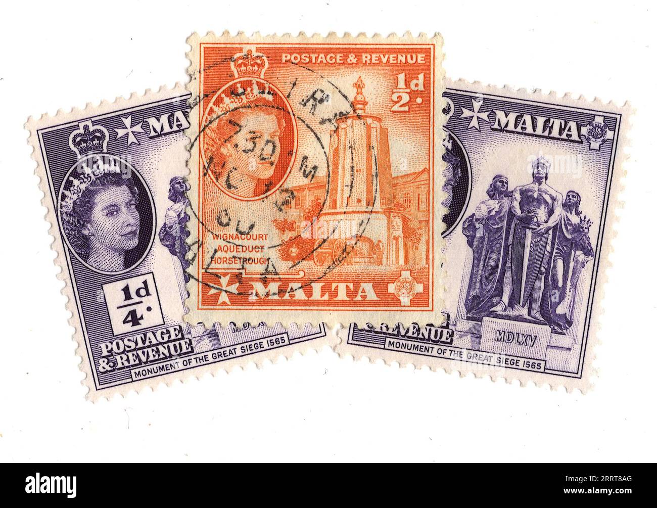 Malta engraving Cut Out Stock Images & Pictures - Alamy