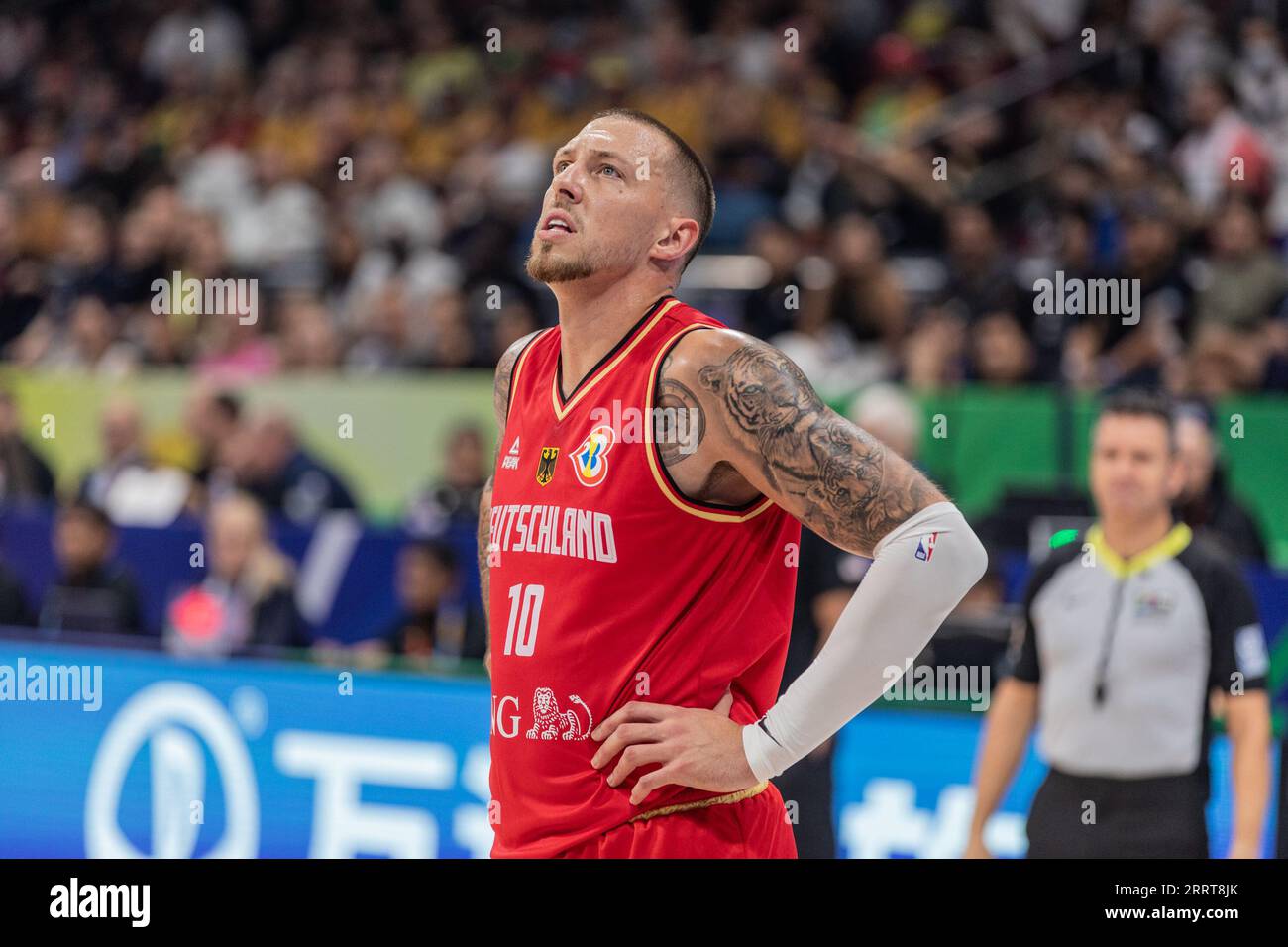 Manila, Philippines. 08th Sep, 2023. Daniel Theis of Germany seen in ...