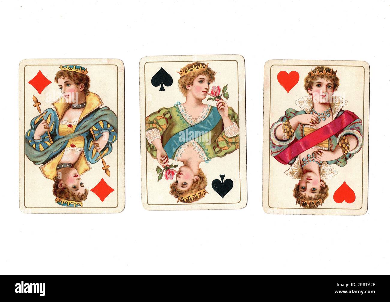 King three queens hi-res stock photography and images - Alamy