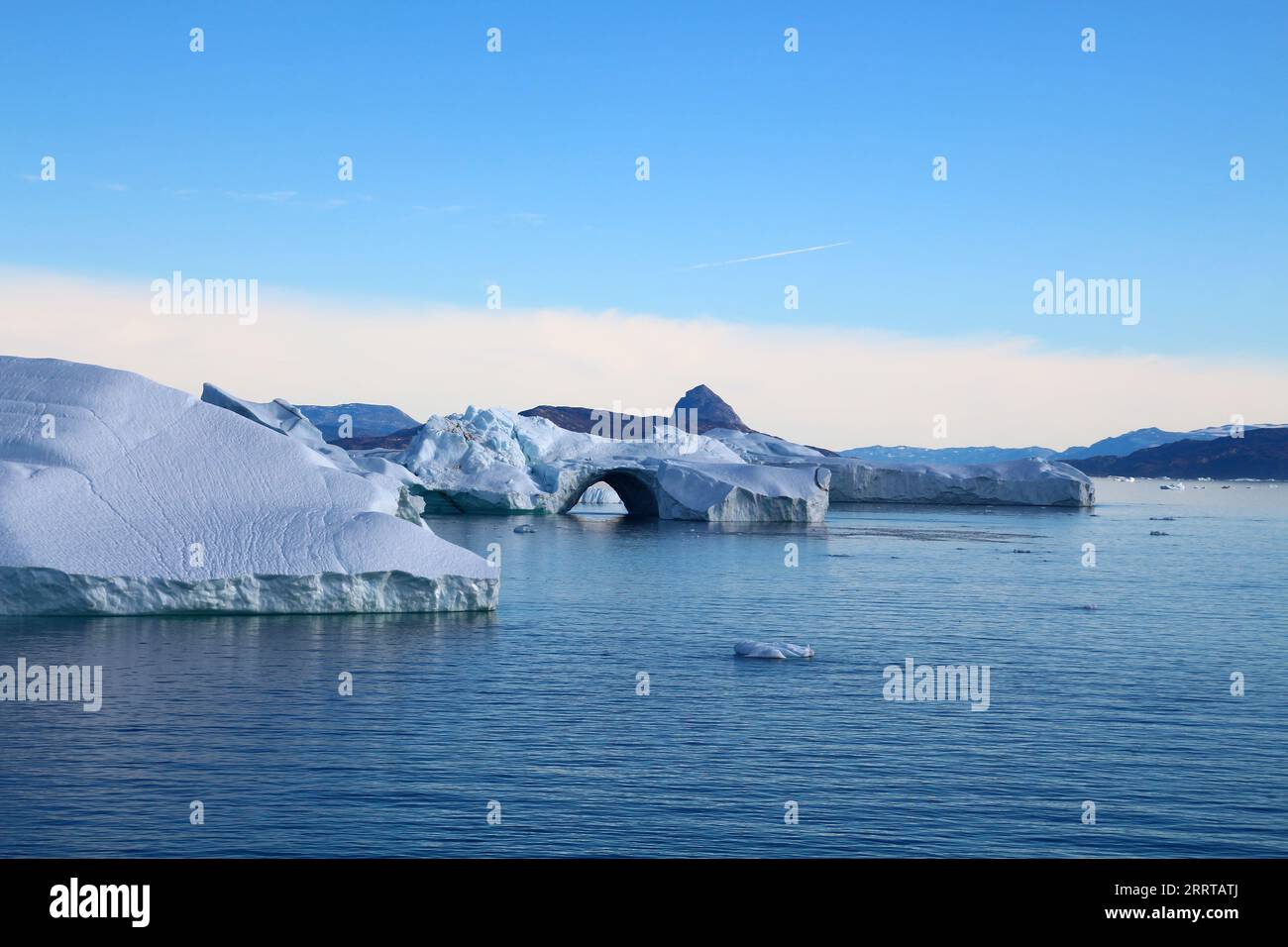 Arctic, Iceberg in Uummannaq Fjord, Greenland, Denmark Stock Photo - Alamy