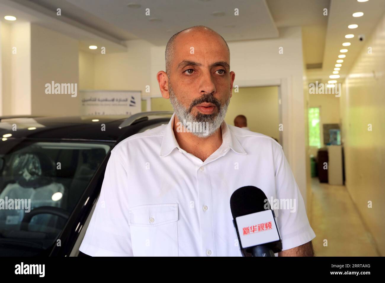 230711 -- AMMAN, July 11, 2023 -- Rami Al-Shafi, an auto business ...