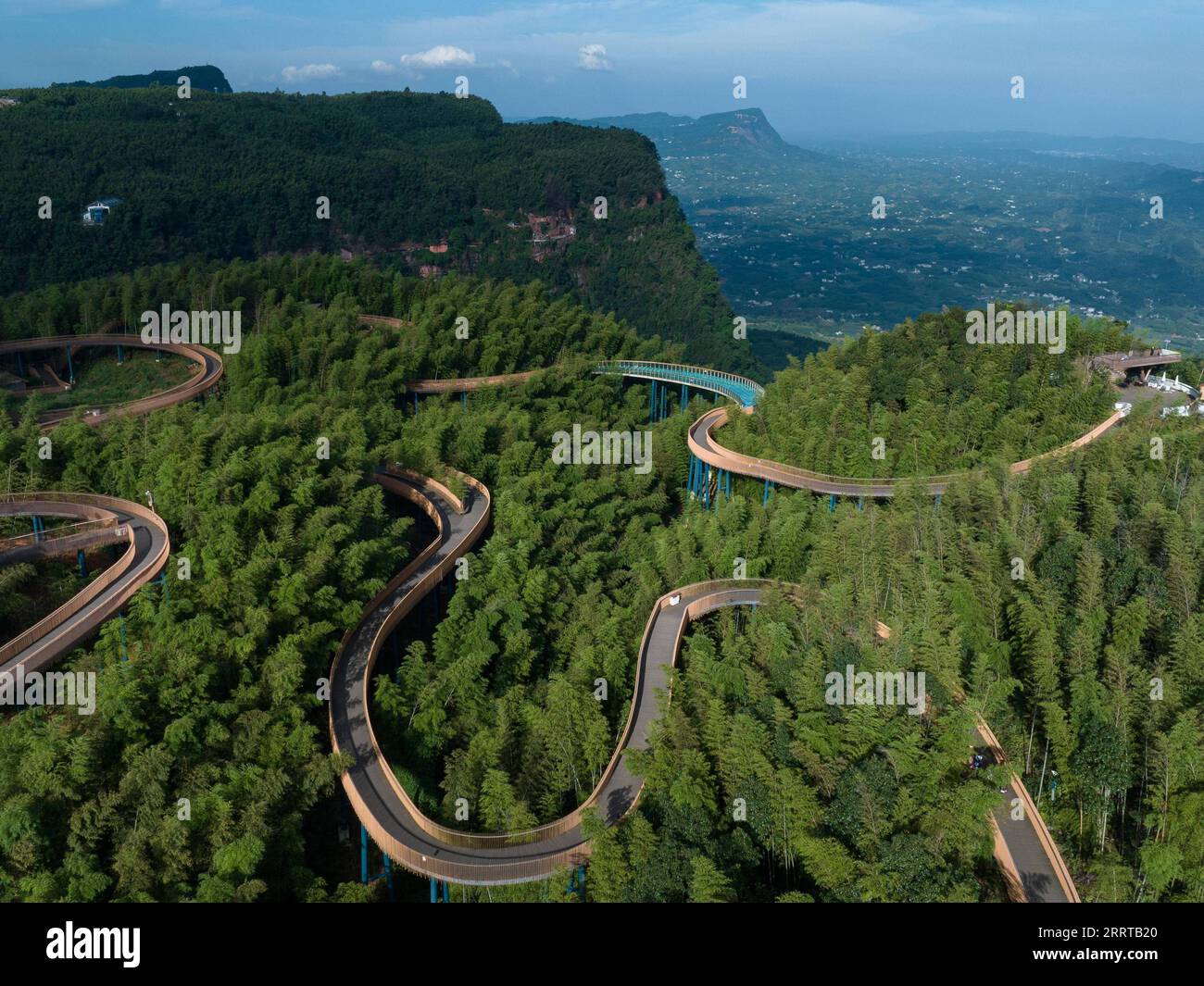 230710 -- YIBIN, July 10, 2023 -- This aerial photo taken on June 30 ...
