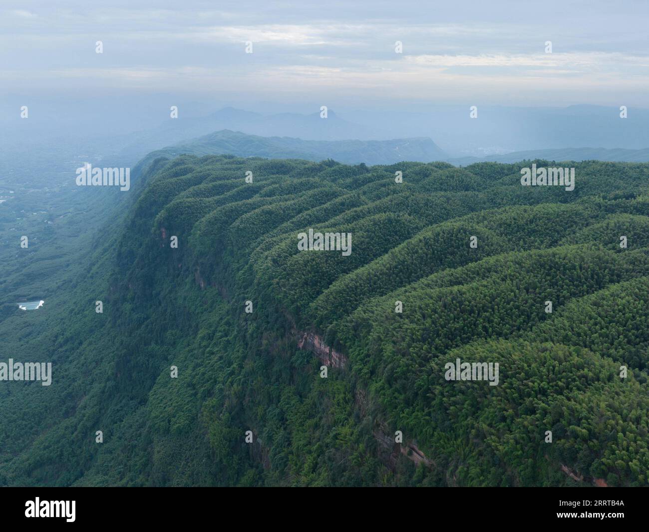 230710 -- YIBIN, July 10, 2023 -- This aerial photo taken on June 30 ...