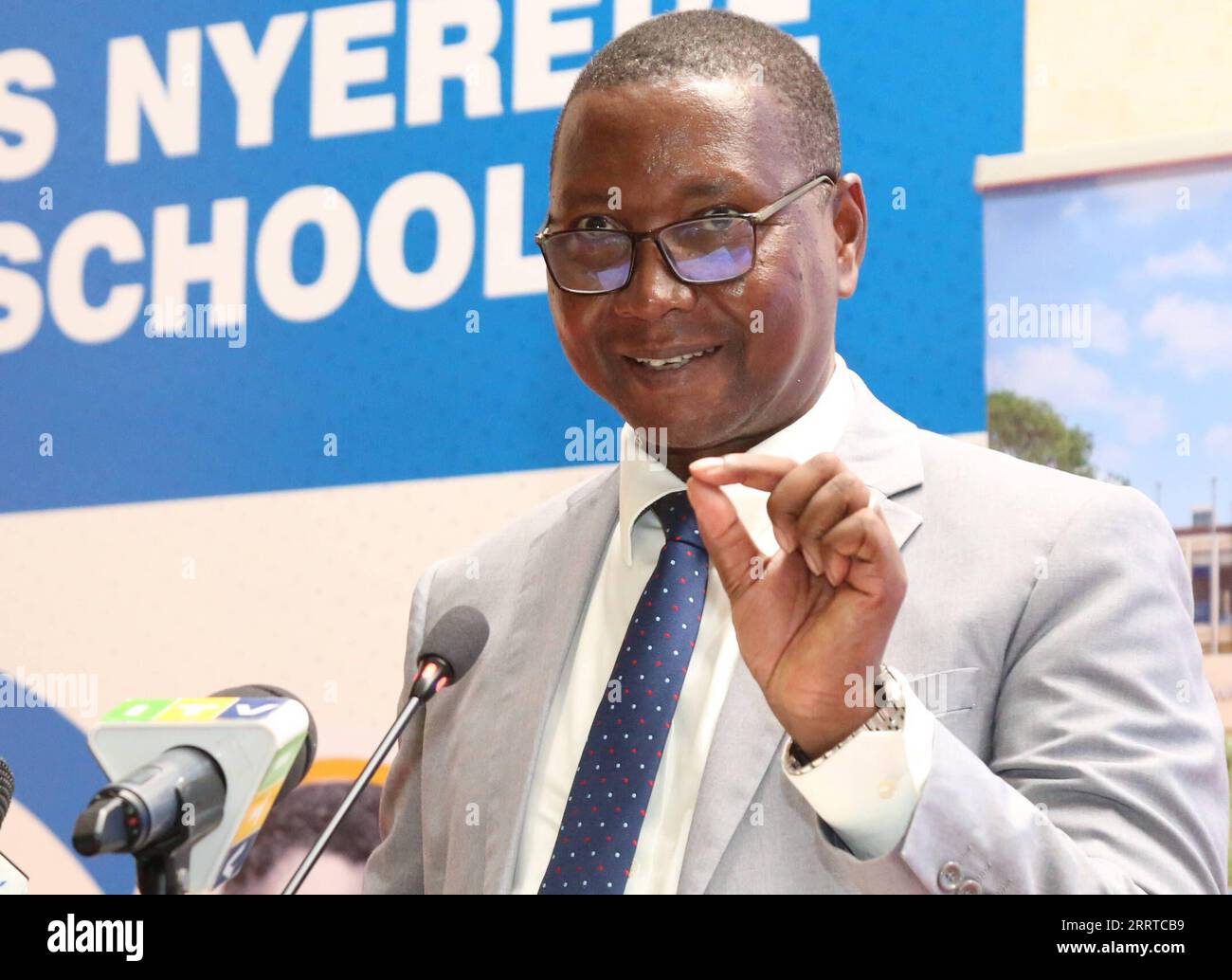 230716 -- DAR ES SALAAM, July 16, 2023 -- Tanzanian Minister for ...