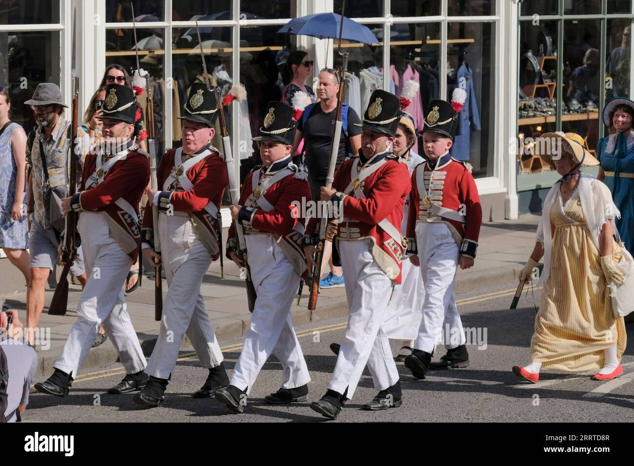 Bath, UK. 9th Sep, 2023. The Grand Regency Parade marks the start of ...