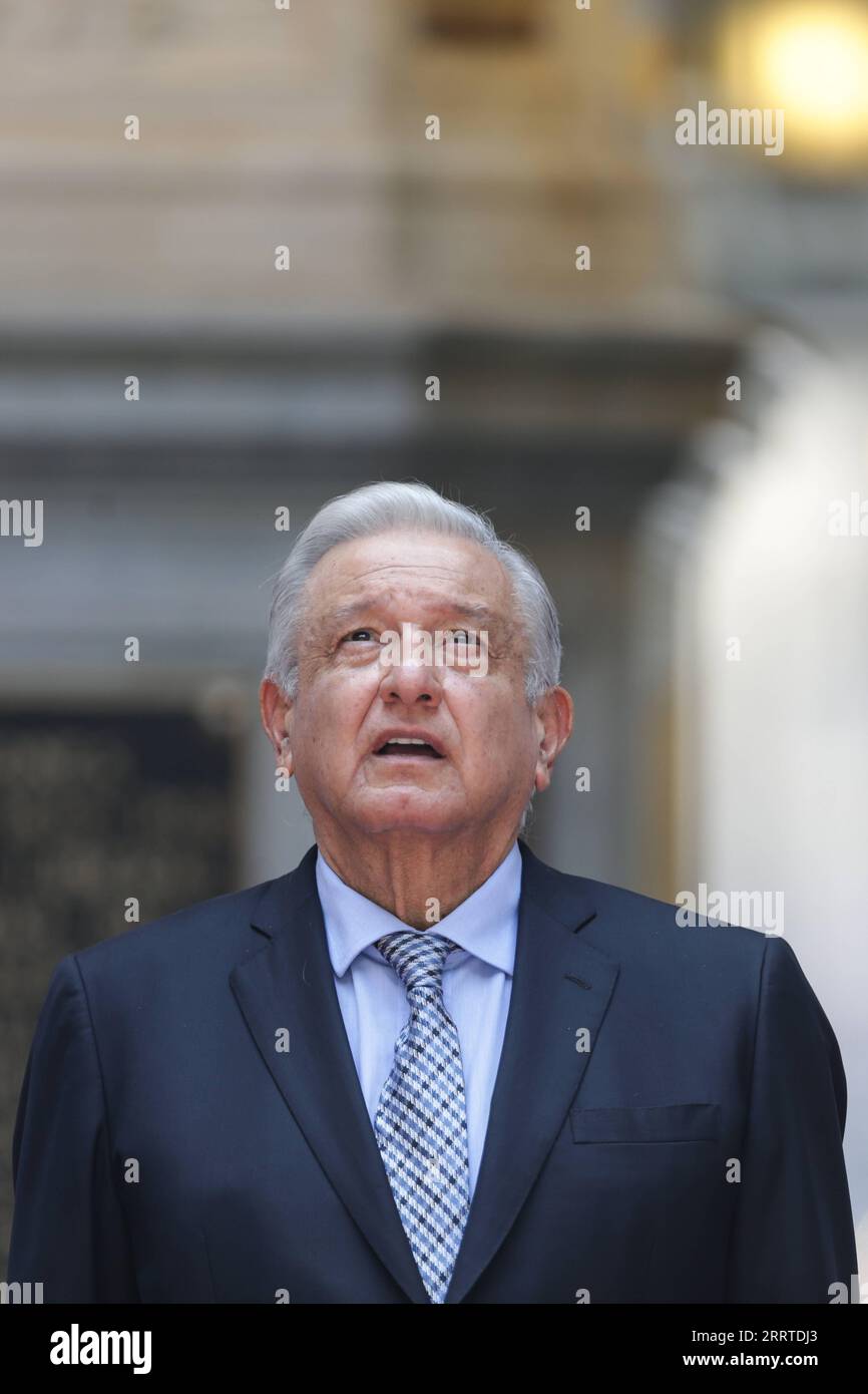 230719 -- MEXICO CITY, July 19, 2023 -- Mexican President Andres Manuel ...