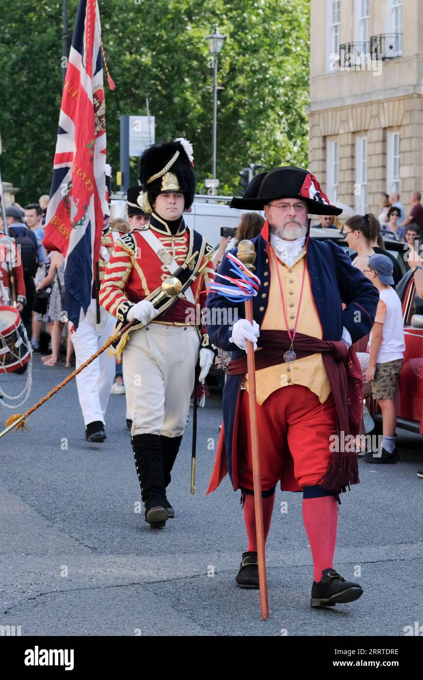 Bath, UK. 9th Sep, 2023. The Grand Regency Parade marks the start of ...