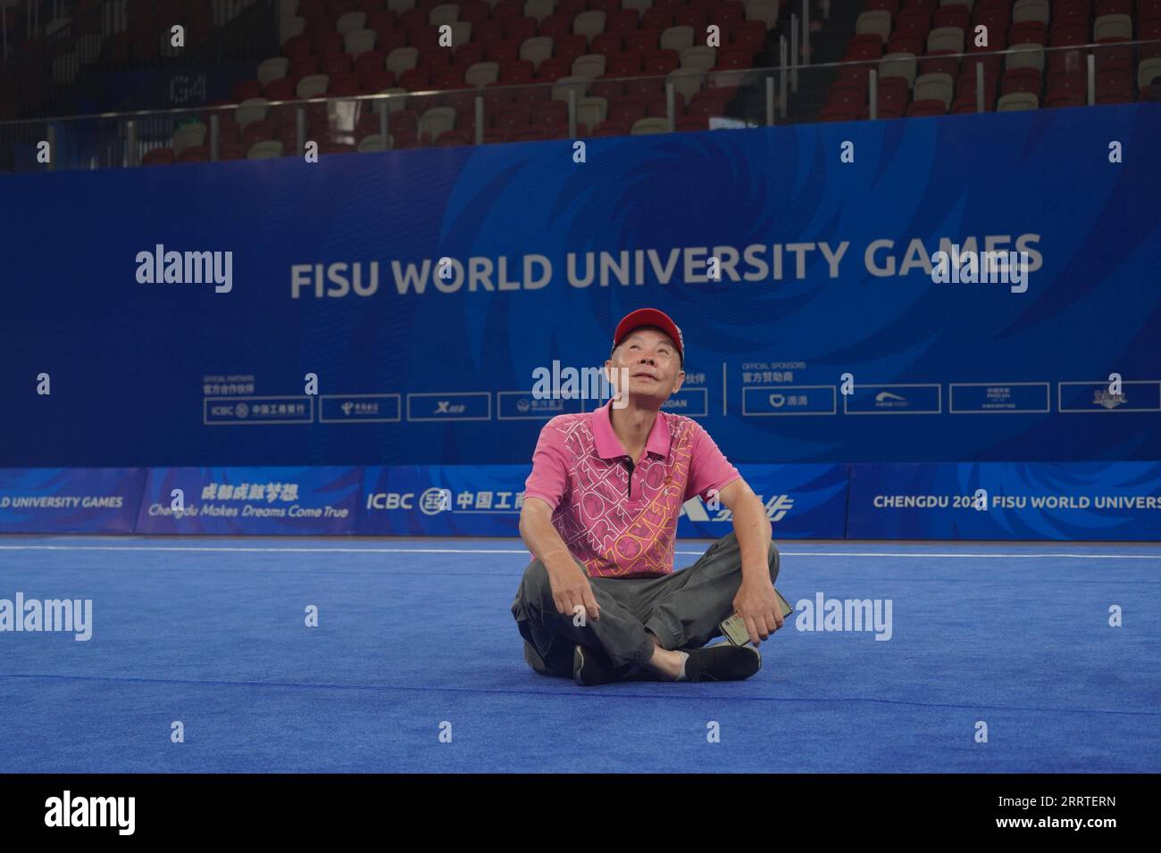 230721 -- CHENGDU, July 21, 2023 -- Li Yusheng is pictured at the ...