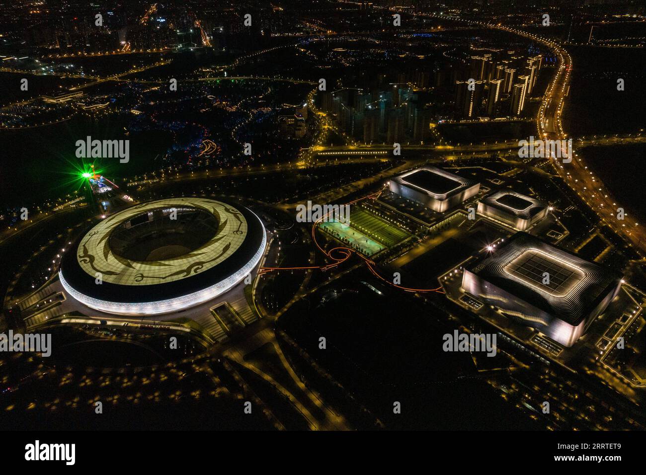 Aerial sports opening ceremony hi-res stock photography and images - Alamy