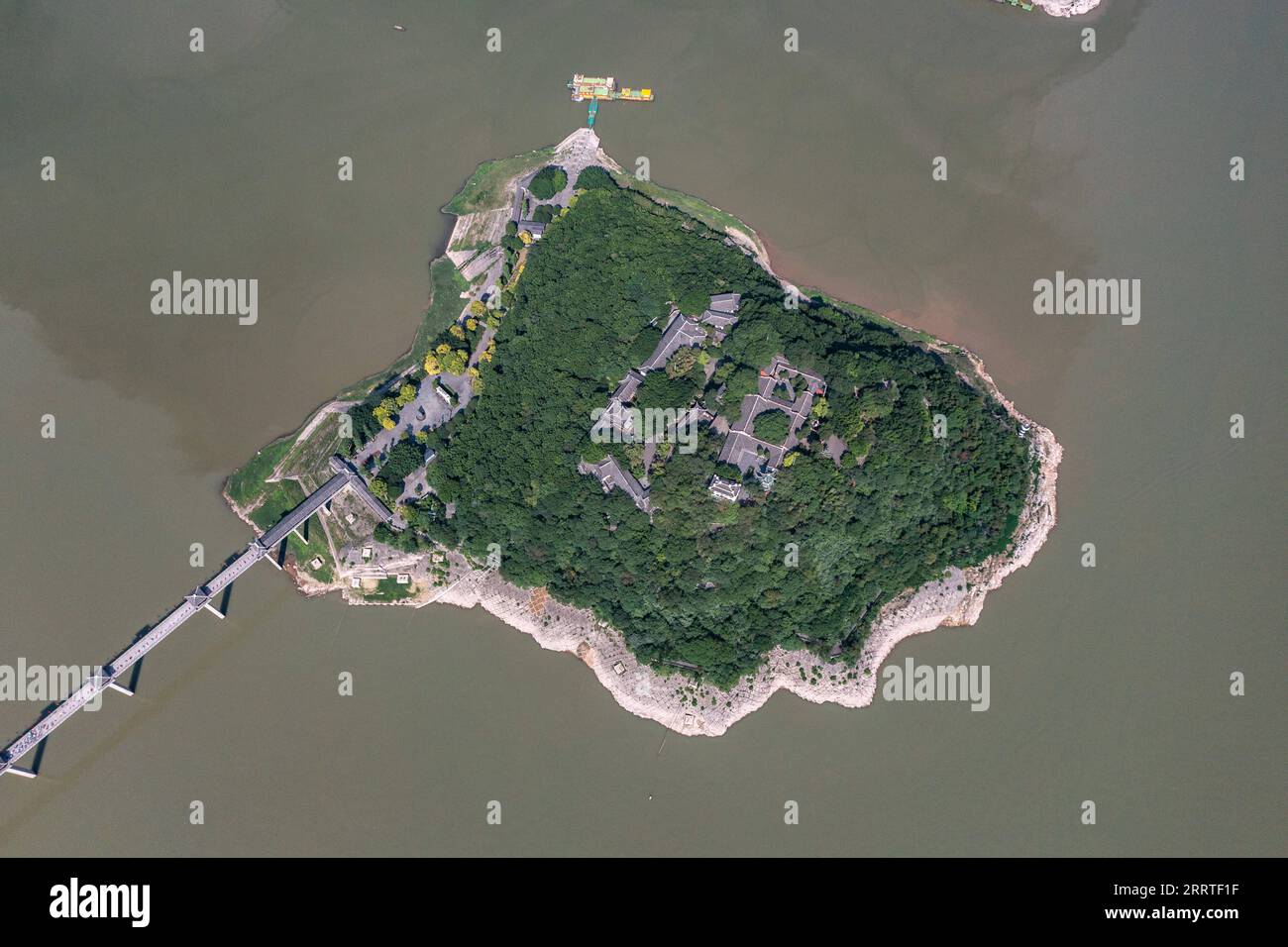 230721 -- CHONGQING, July 21, 2023 -- This aerial photo taken on June ...