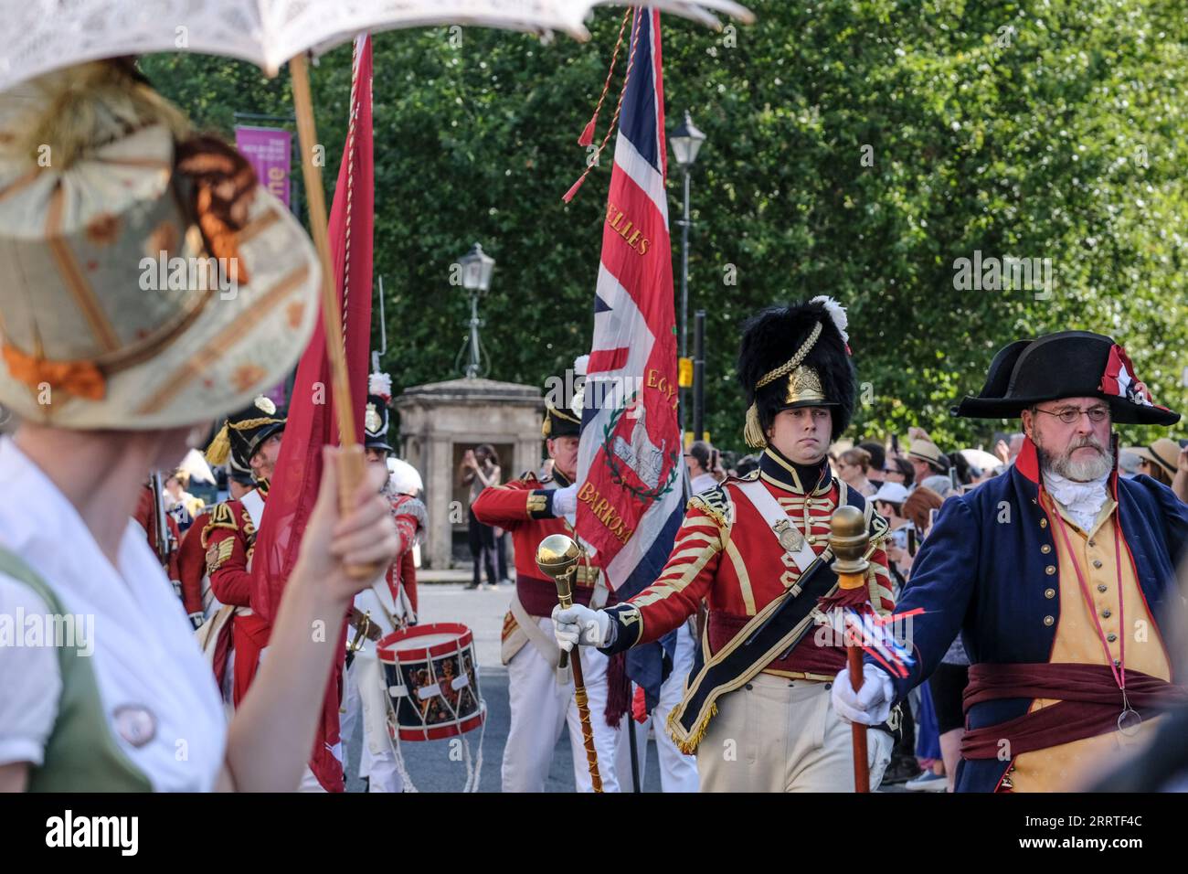 Bath, UK. 9th Sep, 2023. The Grand Regency Parade marks the start of ...