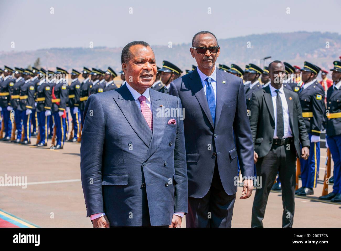 230722 -- KIGALI, July 22, 2023 -- The President of the Republic of the ...
