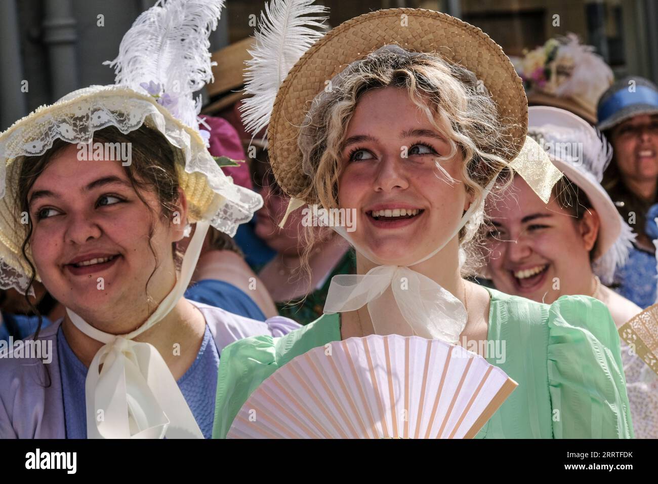 Bath, UK. 9th Sep, 2023. The Grand Regency Parade marks the start of ...