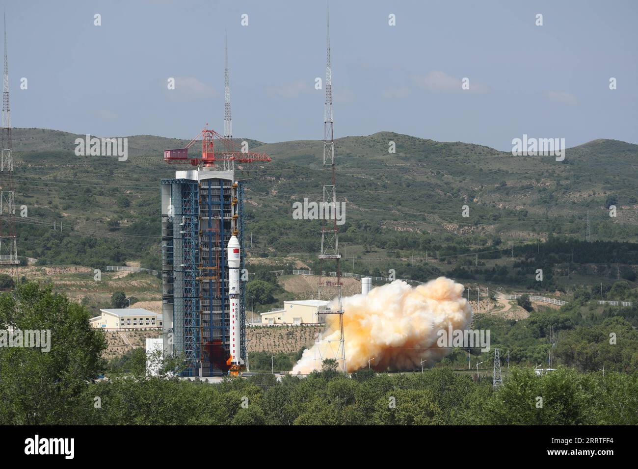 230723 -- TAIYUAN, July 23, 2023 -- A Long March-2D carrier rocket ...