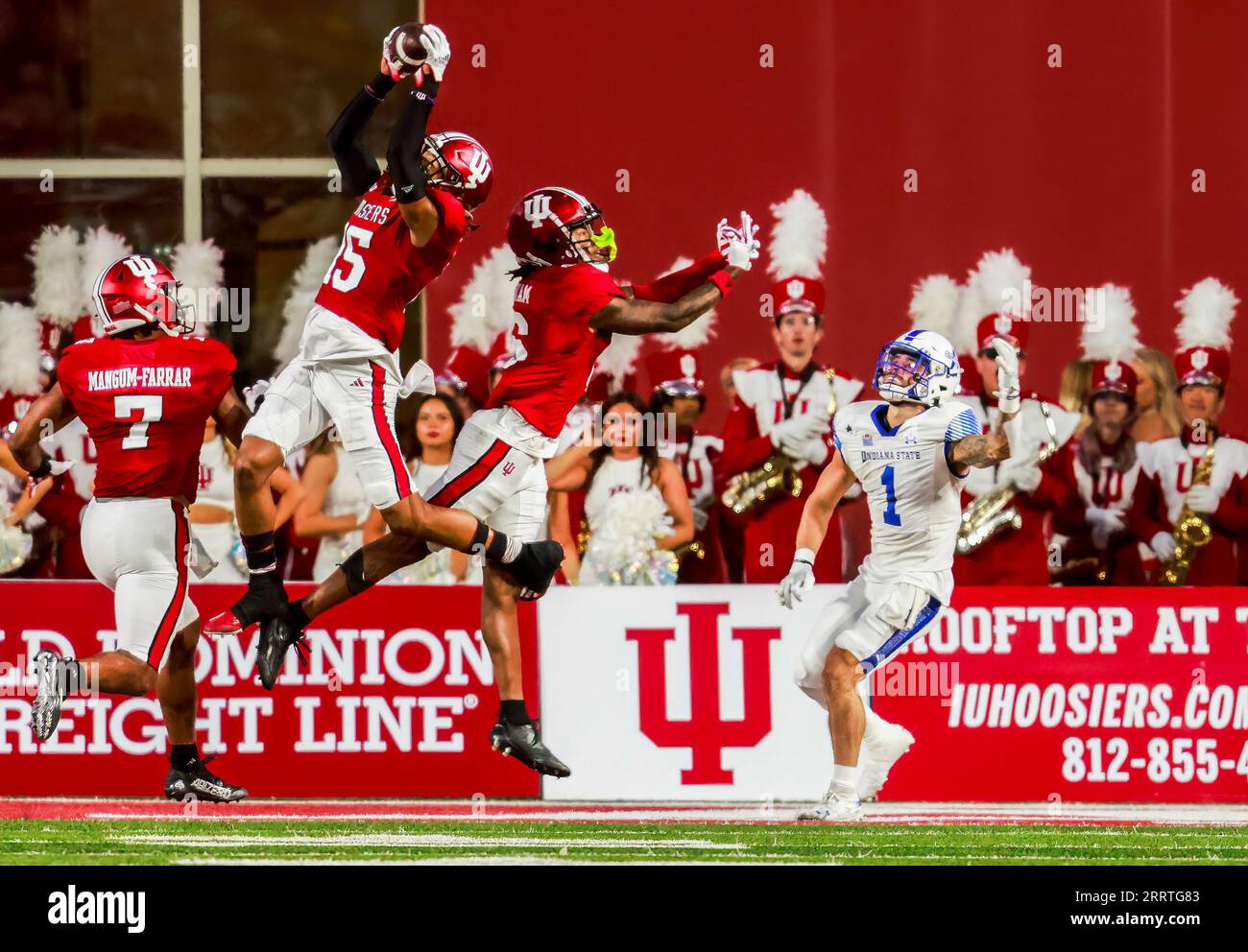 Bloomington, United States. 08th Sep, 2023. Indiana Hoosiers defensive ...