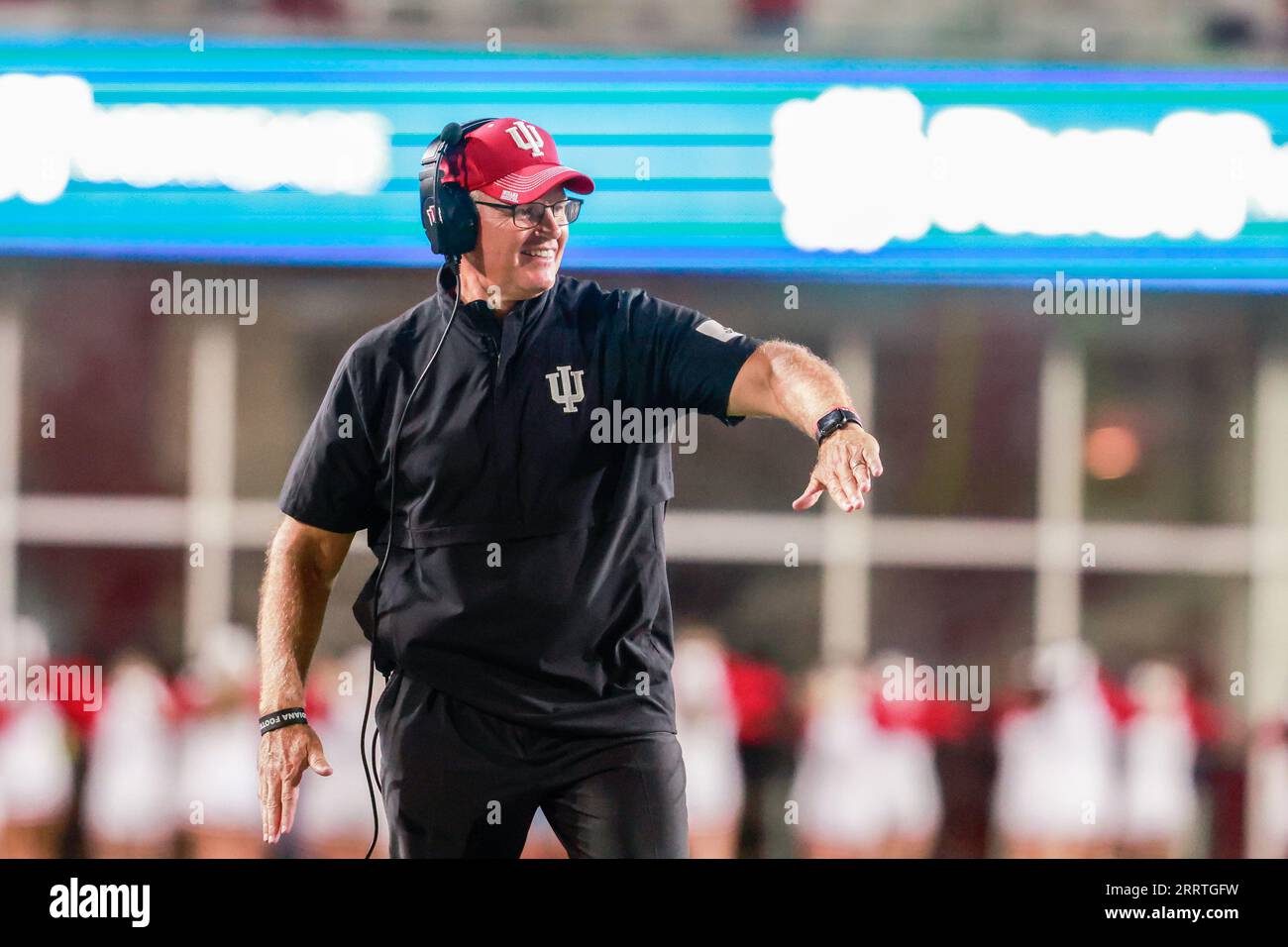 Bloomington, United States. 08th Sep, 2023. Indiana University coach ...